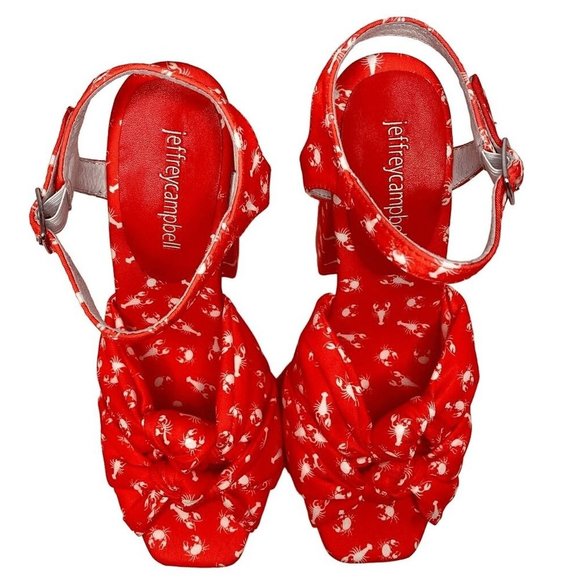 Jeffrey Campbell | Shoes | Jeffrey Campbell Knot 2day Platform Lobster ...